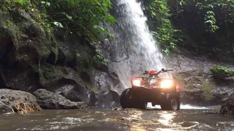 Kuber Bali ATV Adventure - ATV Tunnel and Waterfall Bali